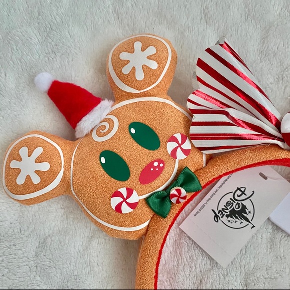 Disney | Accessories | Disney Gingerbread Minnie Mickey Ears | Poshmark